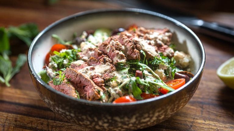 Mediterranean Lamb Bowl - Easy Meals with Video Recipes by Chef Joel ...
