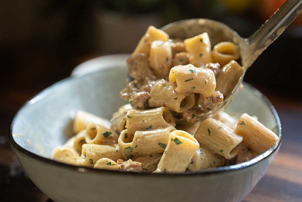 Pasta alla Norcina - Easy Meals with Video Recipes by Chef Joel Mielle ...